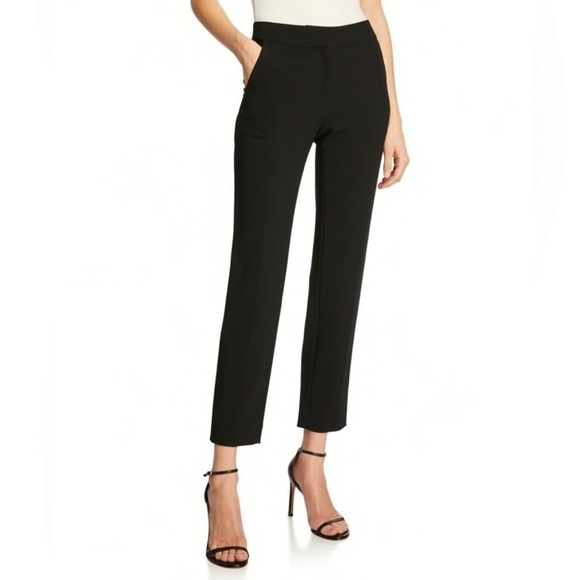 St. John | Pants & Jumpsuits | St John Emma Caviar Black High Rise ...